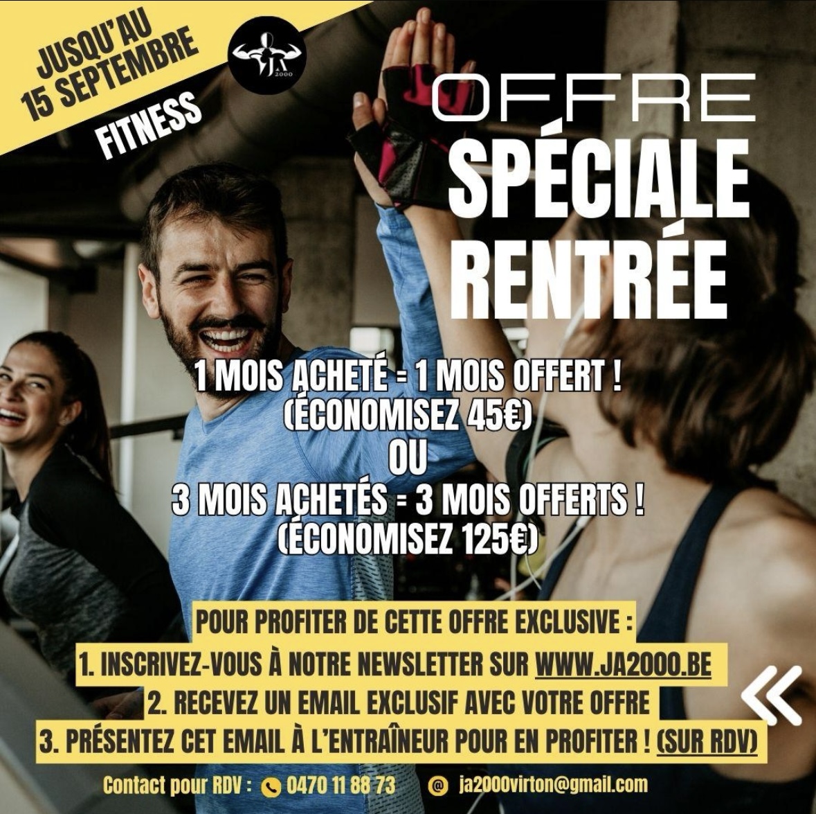 Offre spéciale rentrée - JA2000